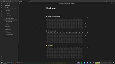 Help With Heatmap Calendar Plugin R Obsidianmd