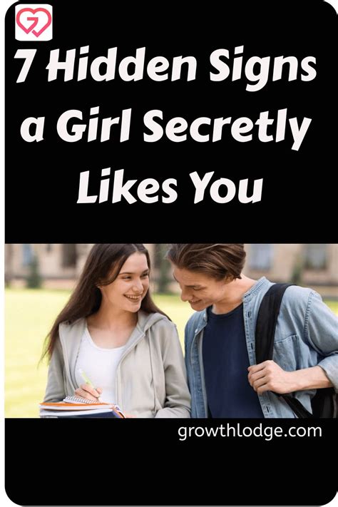 7 Hidden Signs A Girl Secretly Likes You Artofit
