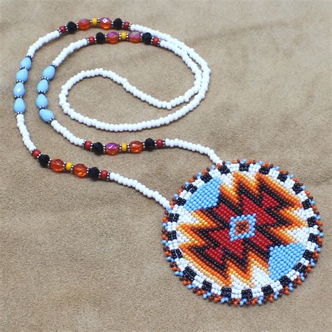 Native American Beadwork Medallions