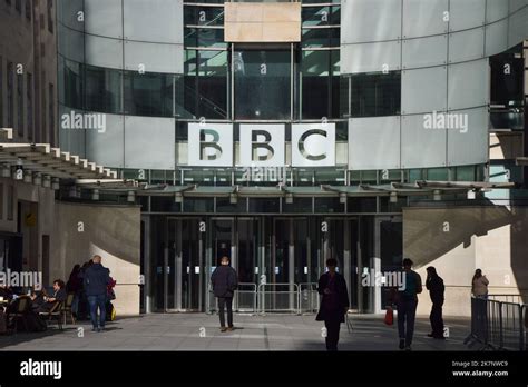 General View Of Broadcasting House The Bbc Headquarters In Central