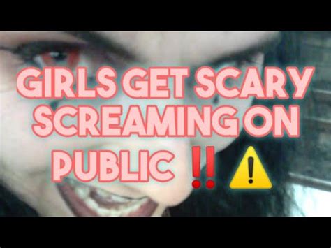 Girls Screaming Crazy On Public Sumigaw Sa Public Maka Tikim Lang Ng