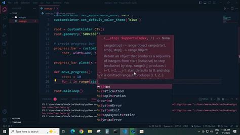 how to create progressbar in customtkinter youtube