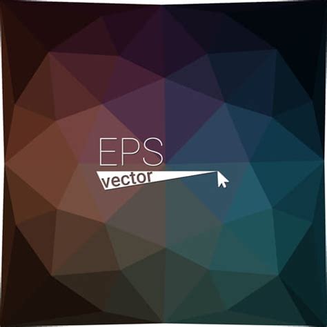 어두운 색 기하학적 모양 개념 배경 Vecotr Eps Uidownload