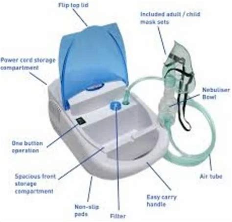 Dr Morepen Table Top Nebulizer Machine Parts For Hospital Size Compact At Piece In