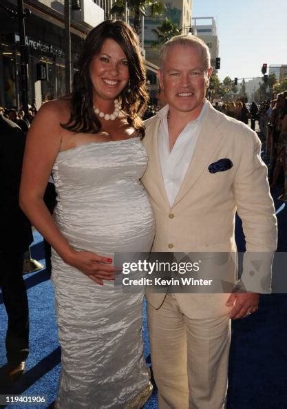 Actor Neal Mcdonough And His Wife Ruve Mcdonough Attend The Captain