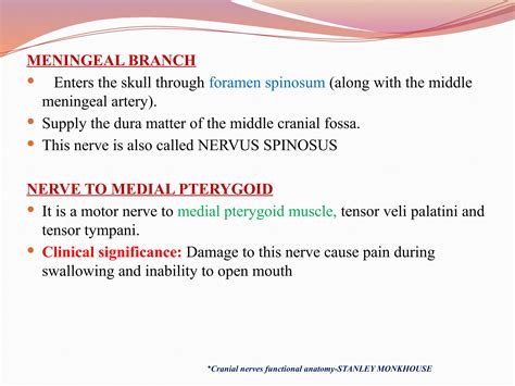 Trigeminal Nerve And Its Clinical Considerations Ppt