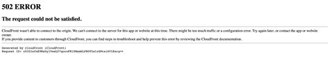 SSL For Custom Domain Is Not Working Through AWS I Am Getting 502