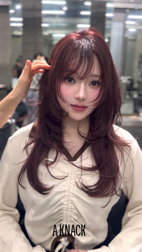 어낵툴 김민영 레이어드펌 하이레이어드컷 염색 📌시그니처 롱~ 미디움 레이어드펌 레이어드c컬 허그펌 미디움 ~롱 레이어드 디자인 층층이 쌓이는 볼륨과 레이어로