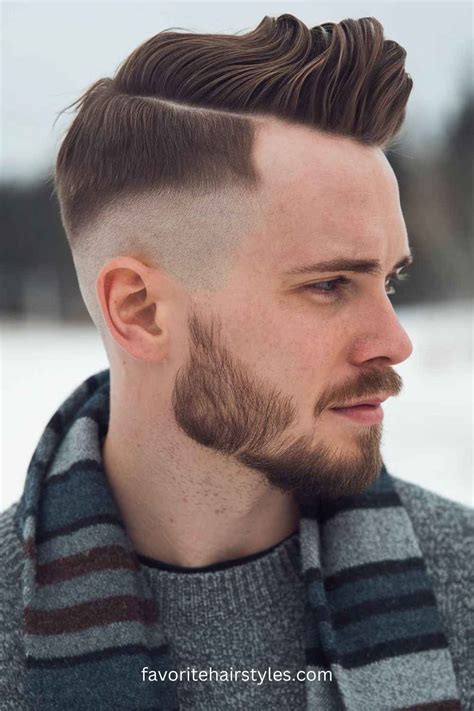 Mens Hairstyle Short On Side Long Top Modern Looks