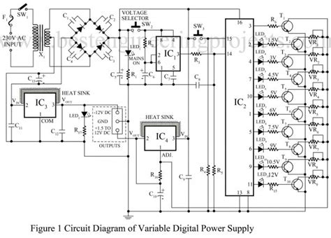 Circuit Diagram Of A Power Supply