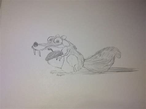 Scrat From Ice Age By Mcdnalds2016 On Deviantart