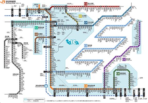 Jr東海の路線図｜jr東海