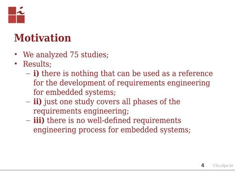 Towards A Metamodel For A Requirements Engineering Process Of Embedded Systems Ppt