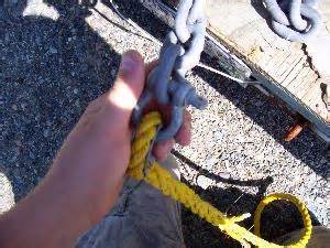 Making Up An Anchor Line