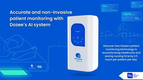 Accurate And Non Invasive Patient Monitoring With Dozees Ai System All Health Tech