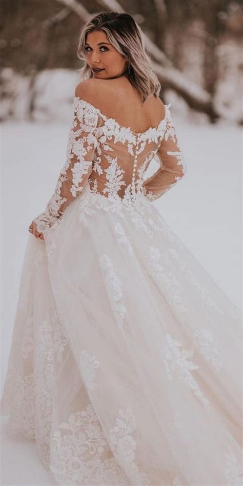 Winter Themed Wedding Dresses 60 Photos