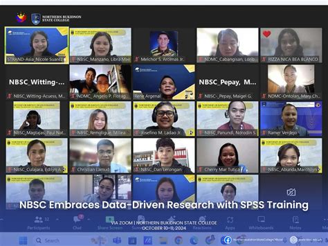 Nbsc Embraces Data Driven Research With Spss Training Northern