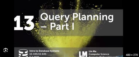 cmu14 445 project3 query execution 心得 知乎