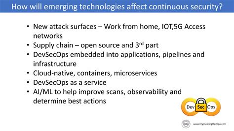 Continuous Security Devsecops Why How And What Ppt