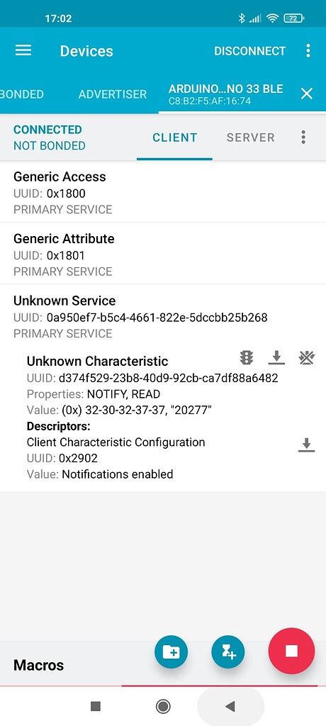 Looking For BLE Logger App Nano BLE Sense Arduino Forum