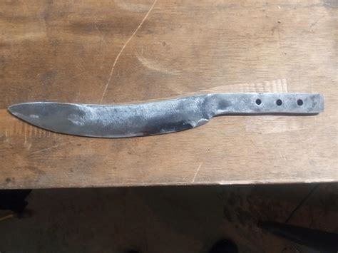 My 2nd Knife Made From An Old File R Blacksmithing