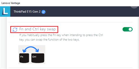 How To Swap The Fn Function And Ctrl Control Keyboard Keys Lenovo Support SG