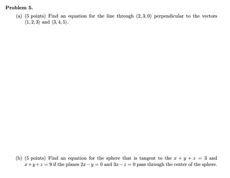 Solved Problem A Points Find An Equation For The Chegg Com
