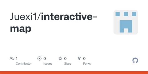 Github Juexi Interactive Map