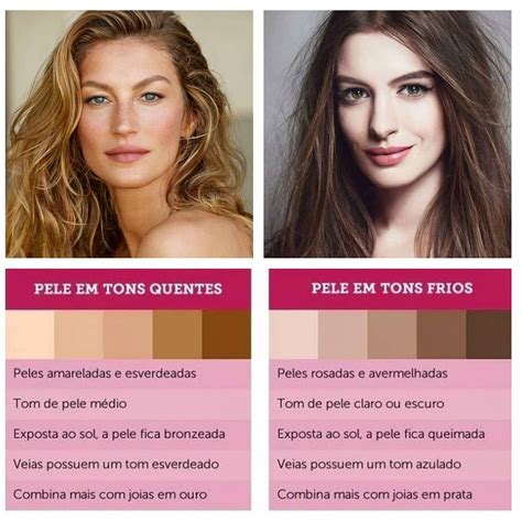 Cores Que Combinam Com Peles Quentes BRAINCP