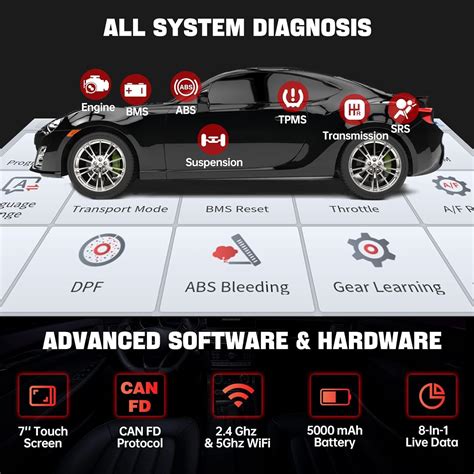 Xtool Ip819tp Car Diagnostic Scan Tool Key Coding Tpms Tool — Discount Tools Nz