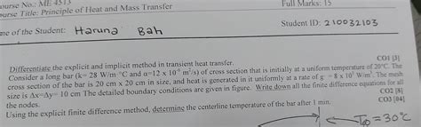 Differentiate The Explicit And Implicit Method In Chegg