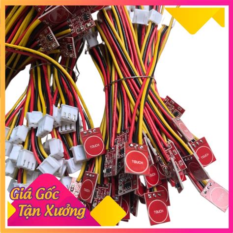 Red Ttp Touch Sensor Module Capacitive Touch Sensor Has Cm Long Cord And Jack Shopee