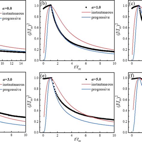Experimental And Theoretical Current Transients Are Compared And