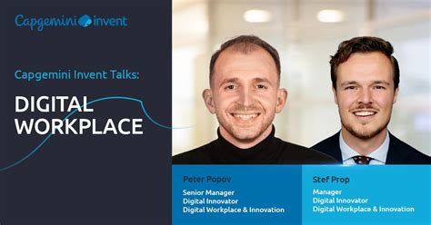 Capgemini Invent On Linkedin Capgemini Invent Talks Digital Workplace