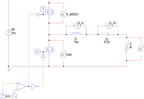 Voltage Source Series Resonance Inverter Realized In Psim The Case Download Scientific Diagram