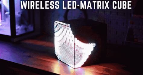 Raspberry Pi 4b 4gb Wireless Led Matrix Cube Raspberry Pi Projects