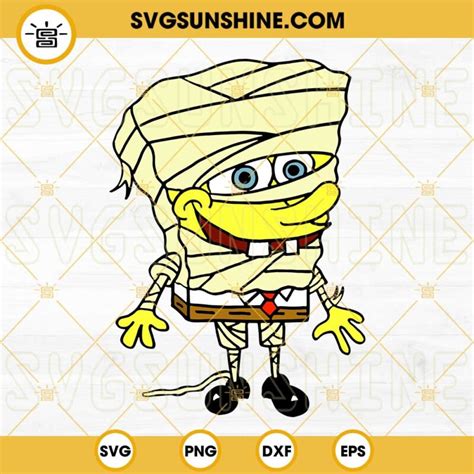 Spongebob Svg Spongebob Mouse Ears Svg Png Dxf Eps Cut Files