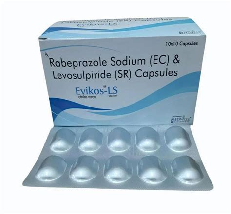 Rabeprazole Sodium Capsule At ₹ 1450 Box Rabeprazole Sodium And Levosulpiride Capsules In Sas