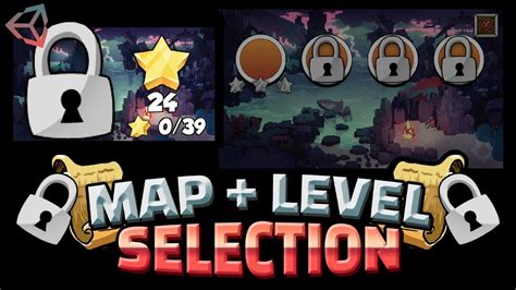 How To Create Map And Level Selection In Unity 22 Youtube