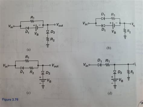 Solved Plot The Input Output Characteristics Of Fig S Chegg