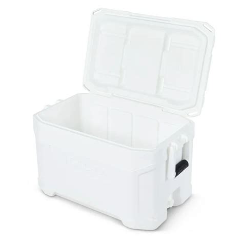 Cooler Box Ice Chest Igloo Marine White 50 Qt 49002599 Usa 00050447 A