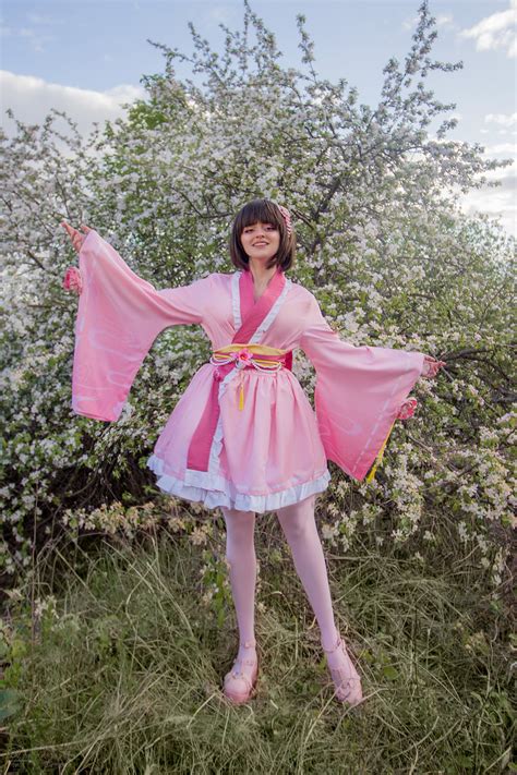 Self My Cosplay Uraraka Ochako Kimono Version From Boku No Hiro