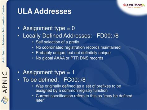 PPT IPv6 Unique Local Addresses Update On IETF Activity PowerPoint Presentation ID 6884936