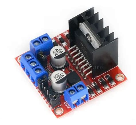 Módulo Ponte H L298n Driver Motor Dc Para Arduino Esp8266 R 24 Em