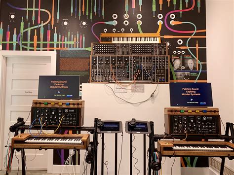 Moogseum Explores Modular Synthesis With “patching Sound” The Bob