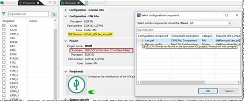 peripheral configuration issue nxp community