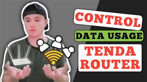 How To Set Speed Limit To All Wifi User Tenda Router Bandwidth Control Youtube