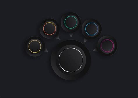 Premium Vector Infographic Elements In Circular Form