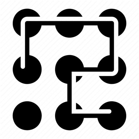 Pattern Lock Passcode Security System Mobile Phone Icon Download On Iconfinder