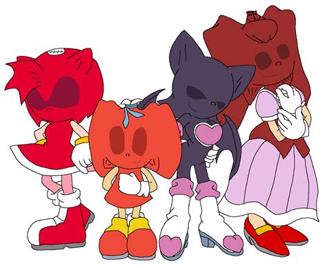 Sonic Girls Covers The Headless Clothings By 98bokaj On Deviantart